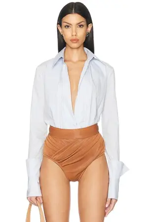 LAQUAN SMITH Fitted Button Down Shirt