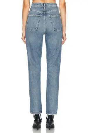 AGOLDE High Rise Stovepipe Jeans