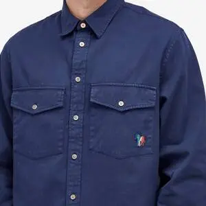 Paul Smith 2-pocket Broadstripe Zebra Shirt