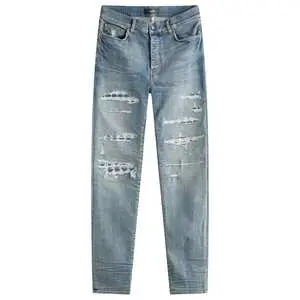Amiri Ma Quad Repaired Skinny Jeans