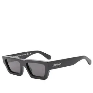 Off-White Manchester Sunglasses - Black/dark Grey