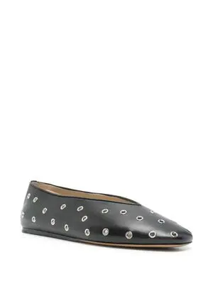 Le Monde Beryl Regency Ballet Flats - Black