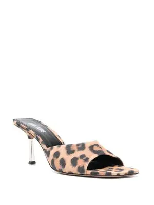Paris Texas 75mm Lorena Mules - Neutrals
