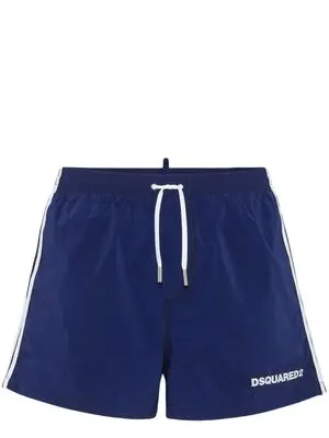 Dsquared2 Elasticated Drawstring Swim Shorts - Blue