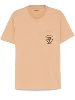 Carhartt Work In Progress Fragments Pocket T-shirt - Brown
