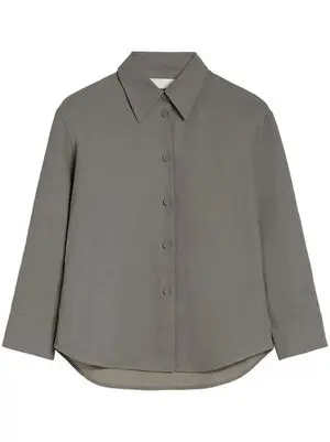 JIL SANDER Curved Hem Shirt