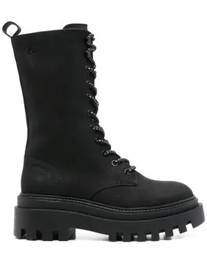 Calvin Klein Platform Boots For Women