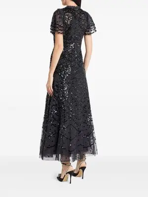 NEEDLE & THREAD Sequinned Maxi Dress