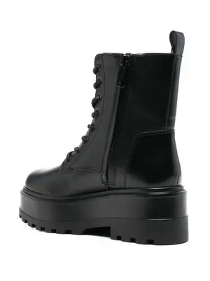 Calvin Klein Leather Platform Boots
