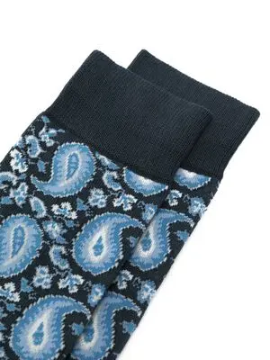 Etro Paisley-jacquard Socks