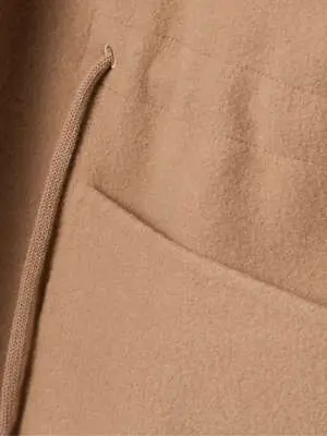 Max Mara Miele Hooded Wool-blend Felt Coat