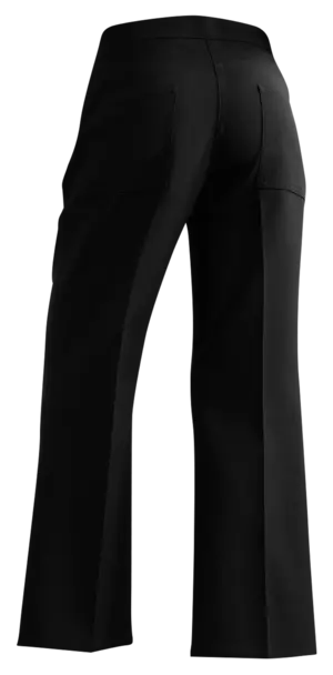 JIL SANDER Cropped Flared Wool-crepe Pants