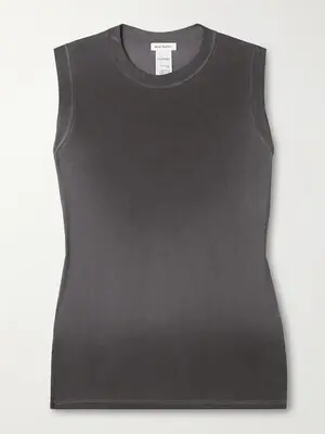 Acne Studios Ribbed Stretch-jersey Tank - Black