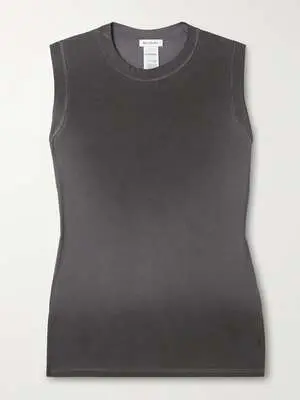 Acne Studios Ribbed Stretch-jersey Tank - Black
