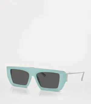 Tiffany & Co. Injected Rectangular Sunglasses