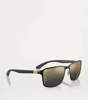 Ray-ban Metal Square Frame Sunglasses - Black
