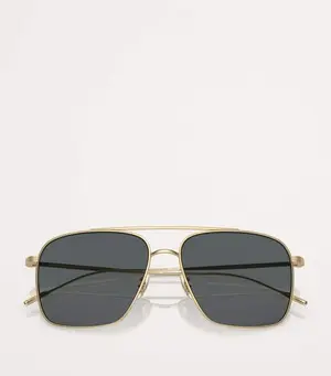 Oliver Spencer Dresner Sunglasses - Gold