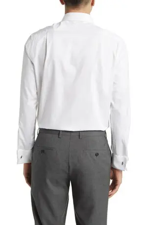 CHARLES TYRWHITT Luxury Twill Slim Fit Shirt Double Cuff