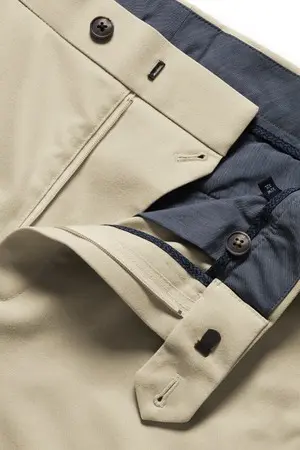 CHARLES TYRWHITT Slim Fit Ultimate Non-iron Chino - Stone