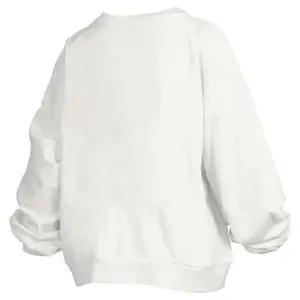 PRESSBOX North Carolina Tar Heels Janice Retro Logo Oversized Pullover Sweatshirt