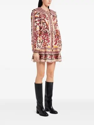 Farm Rio Printed Mini Dress