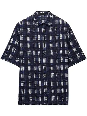 Prada Short-sleeves Cotton Shirt