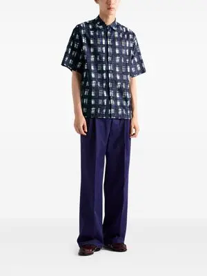 Prada Short-sleeves Cotton Shirt