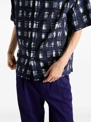 Prada Short-sleeves Cotton Shirt