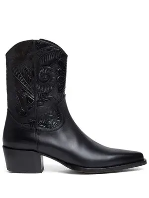 Dsquared2 Leather Ankle Boots