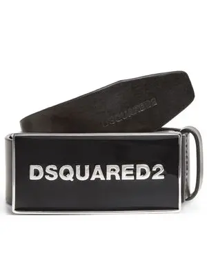 Dsquared2 Leather Belt - Black