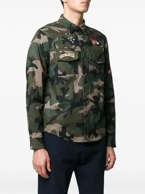 Valentino Garavani Camouflage-print Shirt