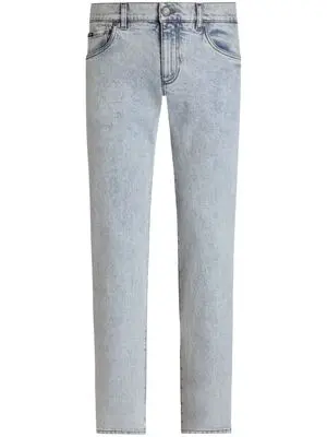 Dolce & Gabbana Straight-leg Jeans - Blue