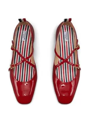 Thom Browne Ballet Flats - Red