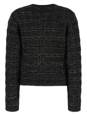 Gucci Checked Jacquard Cardigan