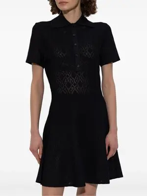 Givenchy Monogram-jacquard Dress - Black