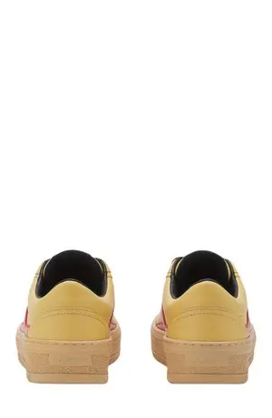 LANVIN Lab X Future Cash Low-top Sneakers - Bright Yellow/red