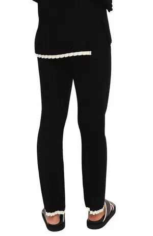 PETAL & PUP Dora Ribbed Ankle Pants