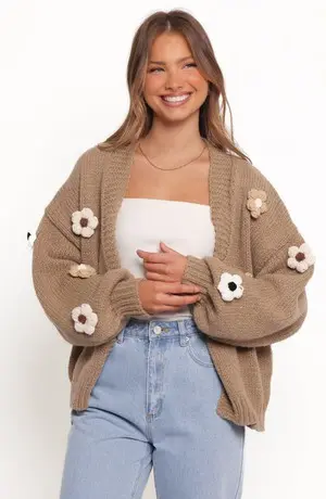 PETAL & PUP Delaro Flower Cardigan