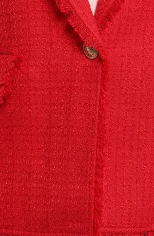 PETAL & PUP Simona Tweed Blazer