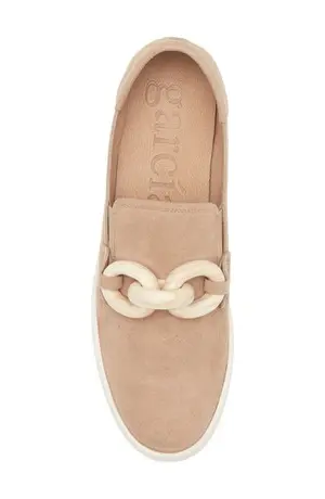 PEDRO GARCIA Pastora Loafer - Beige Plush Suede