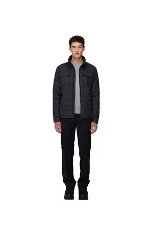QUARTZ CO. Neal Insulated Shirt Jacket - Black