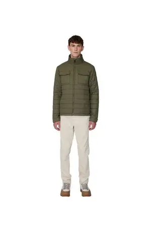QUARTZ CO. Neal Insulated Shirt Jacket - Sage