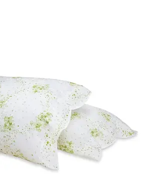 PRATESI M'ama Non M'ama Queen Pillowcase Set - Fern
