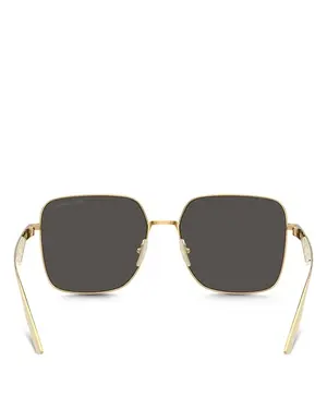 Dolce & Gabbana Lace Square Sunglasses - Gold