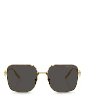 Dolce & Gabbana Lace Square Sunglasses - Gold