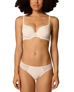Simone Perele Subtile 3d Plunge Bra - Ivory