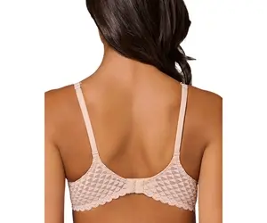 Simone Perele Subtile 3d Plunge Bra - Peau Rose