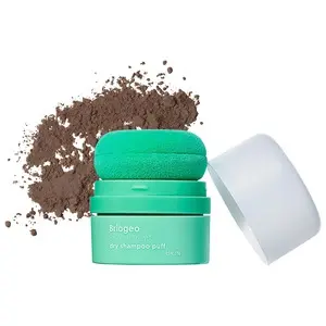 BRIOGEO Shampooing Sec En Poudre Avec Houppette Sans Aérosol Ni Talc Style + Treat - Teinté