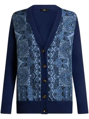 Etro Panelled Cardigan