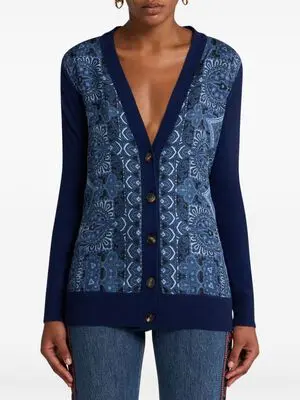 Etro Panelled Cardigan